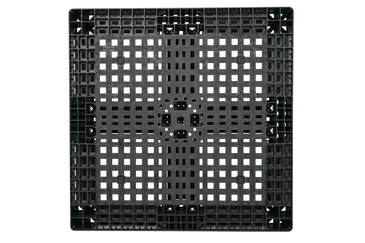 37 x 37 BEV FG Plastic Stackable Pallet - ORBIS
