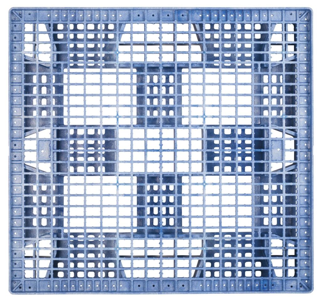 45 x 48 HDPT Plastic Stackable Pallet - ORBIS